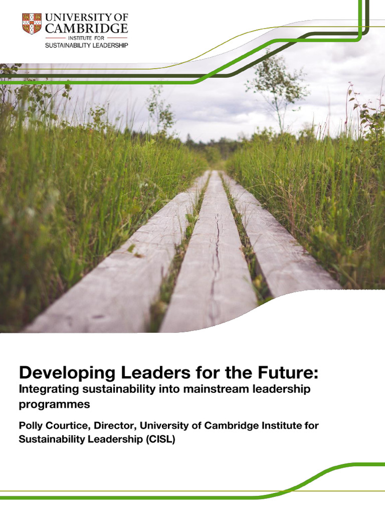 CAM BSM Module 2 Unit 2 Reading 2 - Developing Leaders For The Future | PDF | Leadership ...