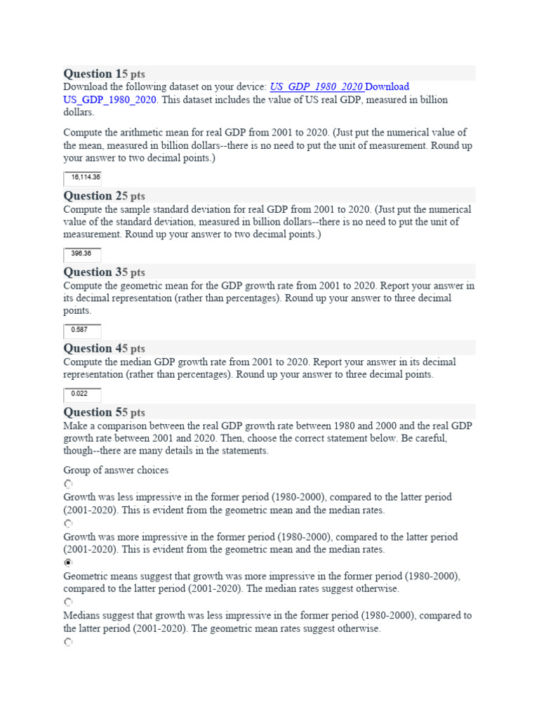 Midterm | PDF | Mean | Median