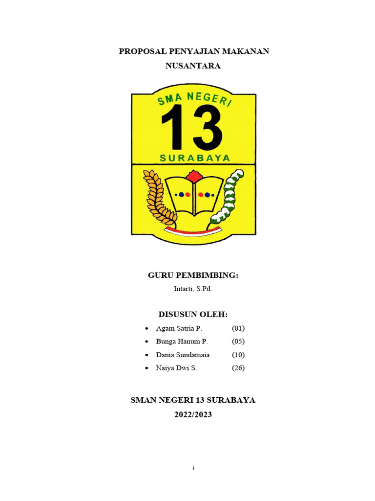 Contoh PROPOSAL PKWU | PDF