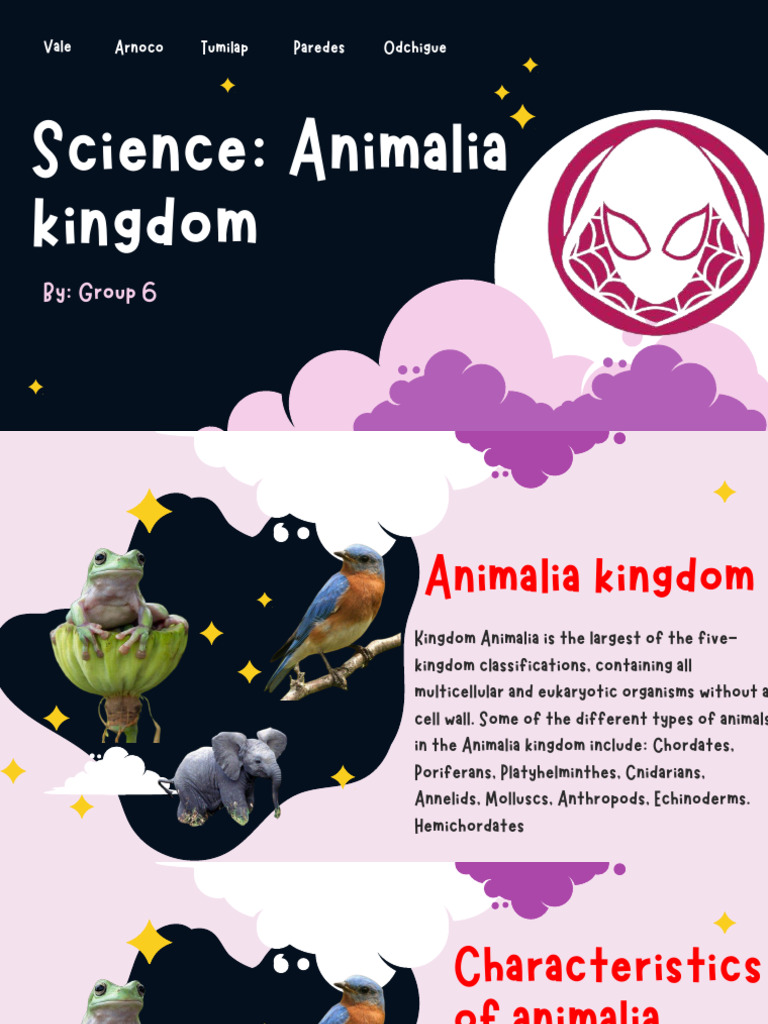 Characteristics of the Animalia Kingdom | PDF | Home & Garden | Wellness