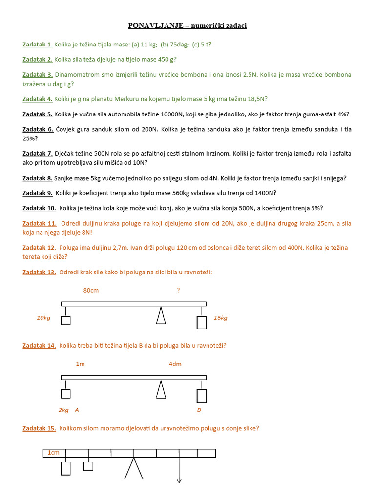 Sile-2.dio Ponavljanje | PDF