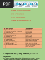 Summary of DPWH Standard Specs and Min Test Requirment | PDF | Asphalt ...