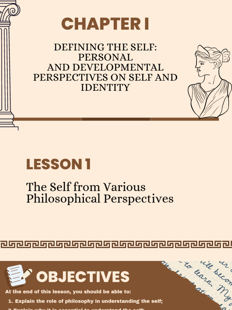 LESSON 1 The Self From Various Philosophical Perspectives 1 | Download ...