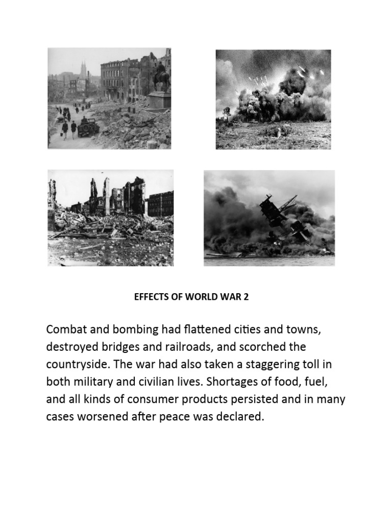Effects of World War 2 | PDF