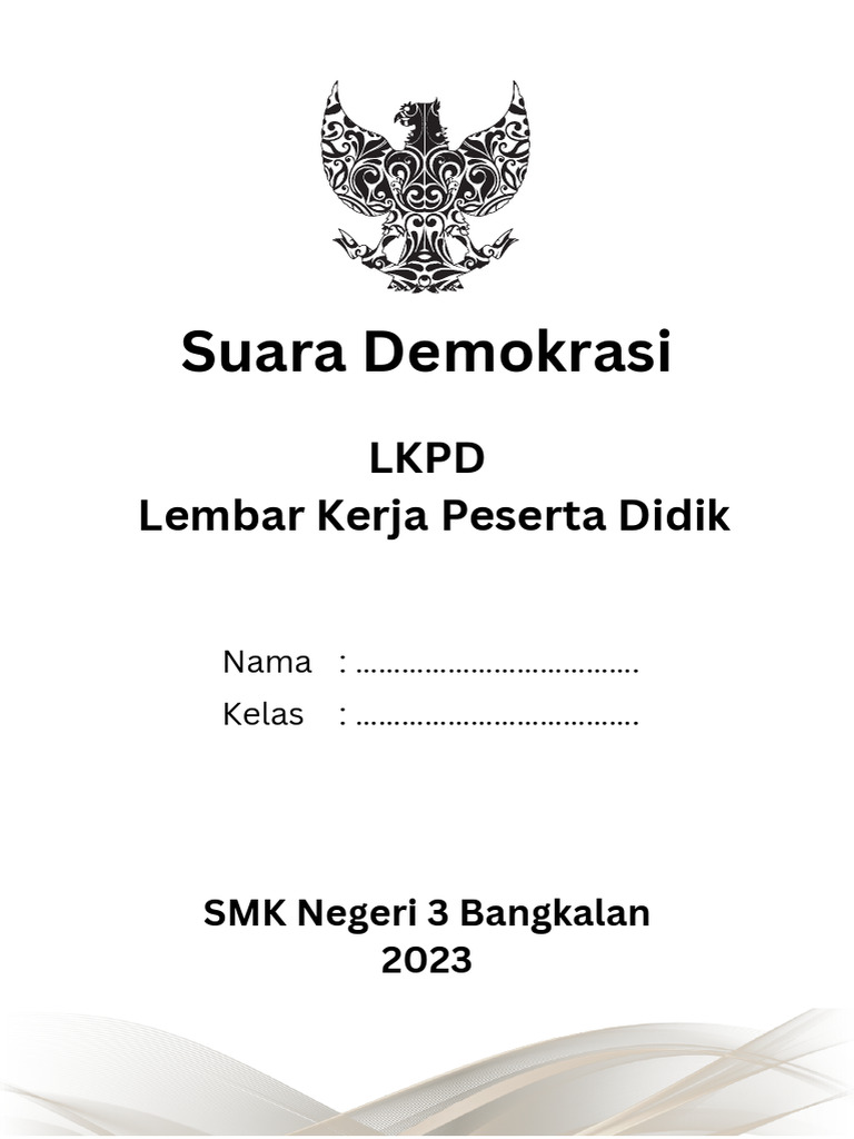 LKPD Suara Demokrasi XI | PDF