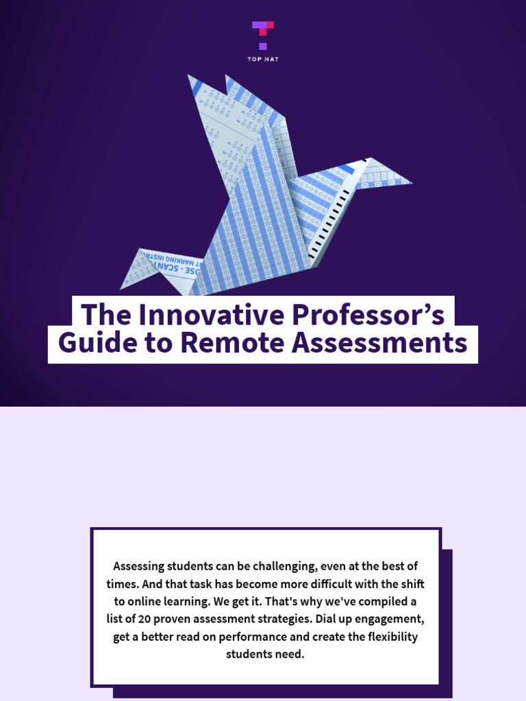 Booklet Guide Assessment Remote 2020 - pp16 | PDF | Learning ...