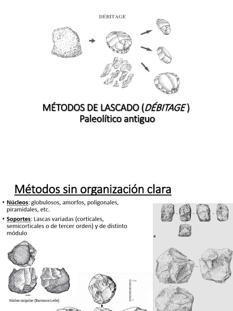 Debitage | PDF | Edad de Piedra | Paleolítico