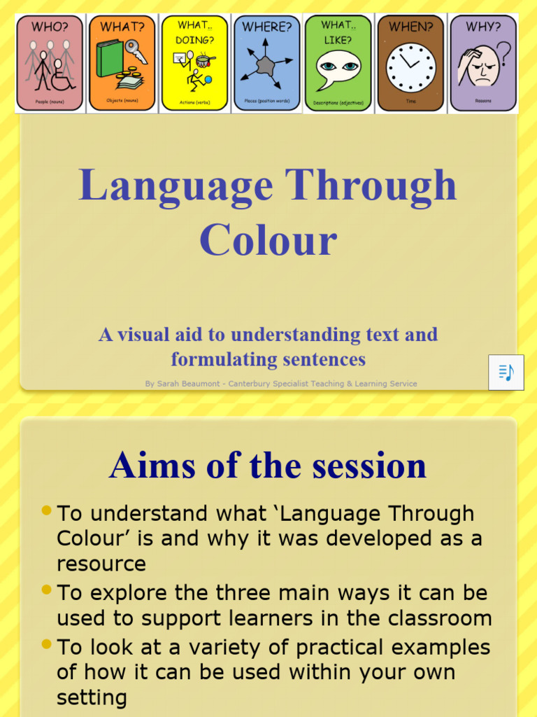 Language Through Colour | PDF
