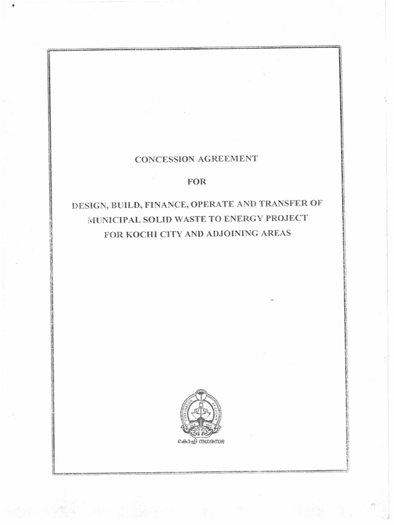 Concession Agreement | PDF Concession Agreement | PDF