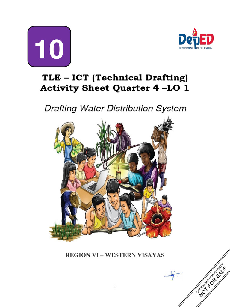 ICT Technical-Drafting 10 Q4 LAS1 FINAL | PDF | Plumbing | Pipe (Fluid ...