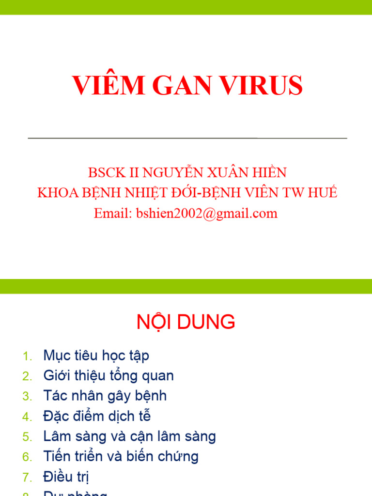 Viêm Gan Virus | PDF