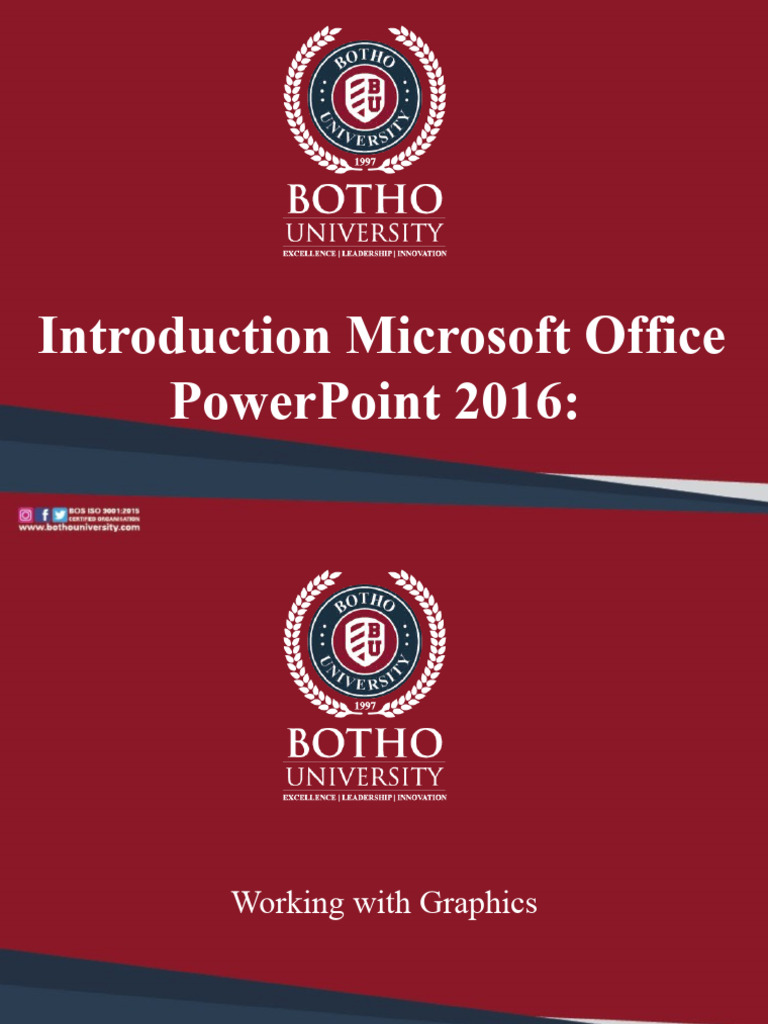 Microsoft Office PowerPoint (Working With Graphics) | PDF | Microsoft Power Point | Icon (Computing)