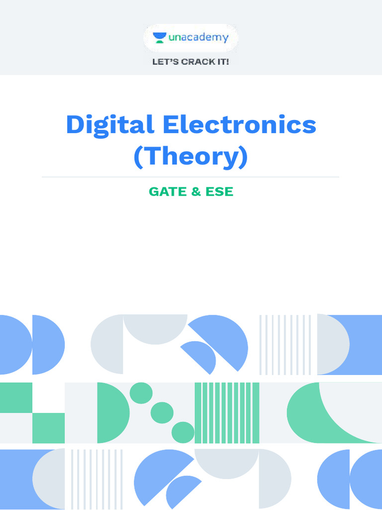Digital Electronics 1 Pdf Binary Coded Decimal Logic Gate