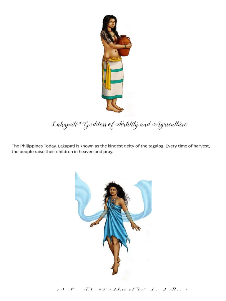 Lakapati (Ikapati) Goddess of Fertility and Agriculture | PDF