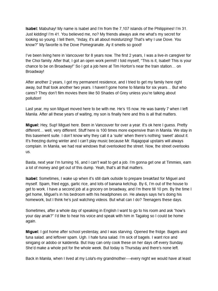 Waiting Shortened Dialogue | PDF