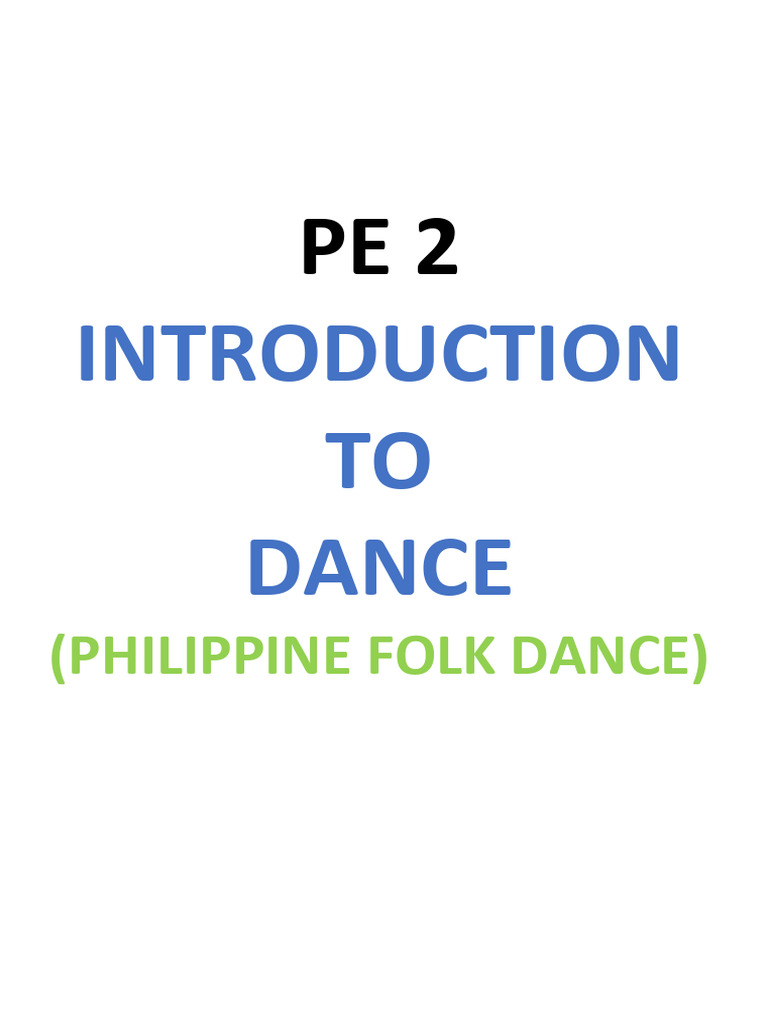 P.E Module-2 | PDF | Dances | Dionysus