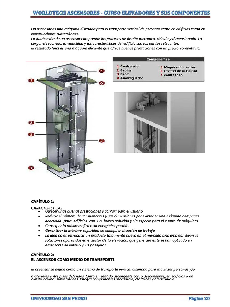 Curso-Ascensores Compress | PDF