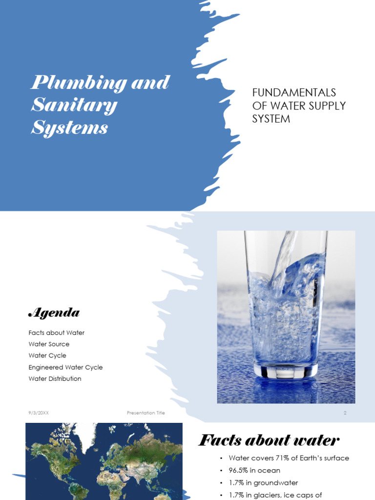 Lecture 2 Water System | PDF | Water | Water Purification