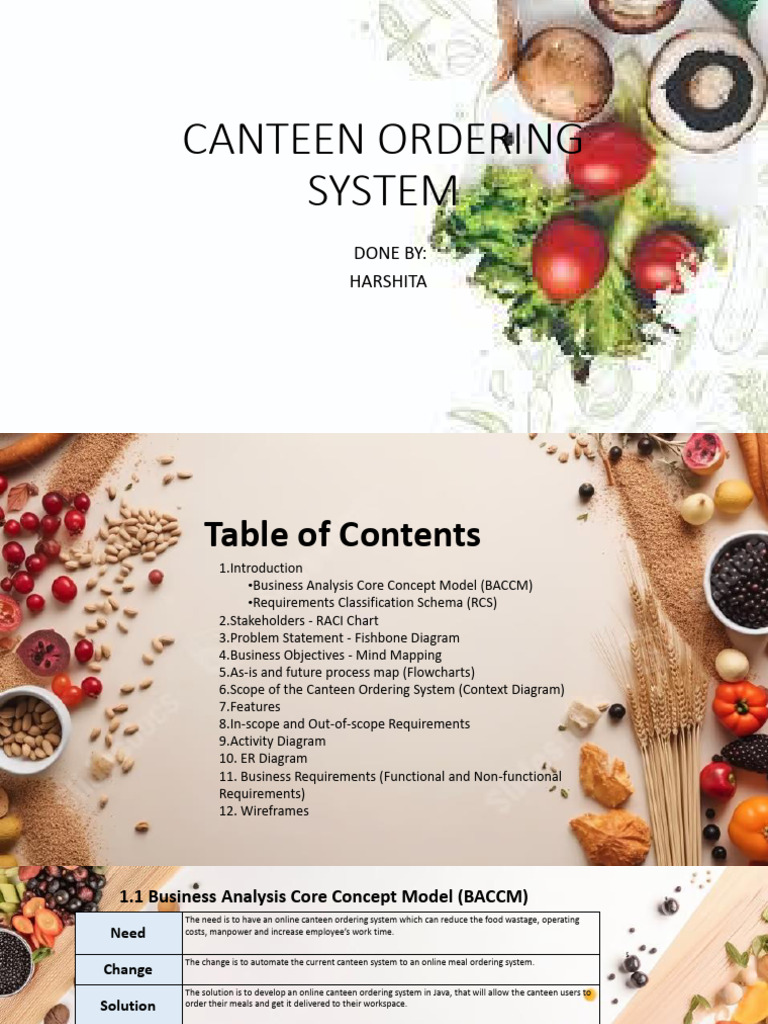 Canteen Ordering System PDF | Download Free PDF | Conceptual Model ...