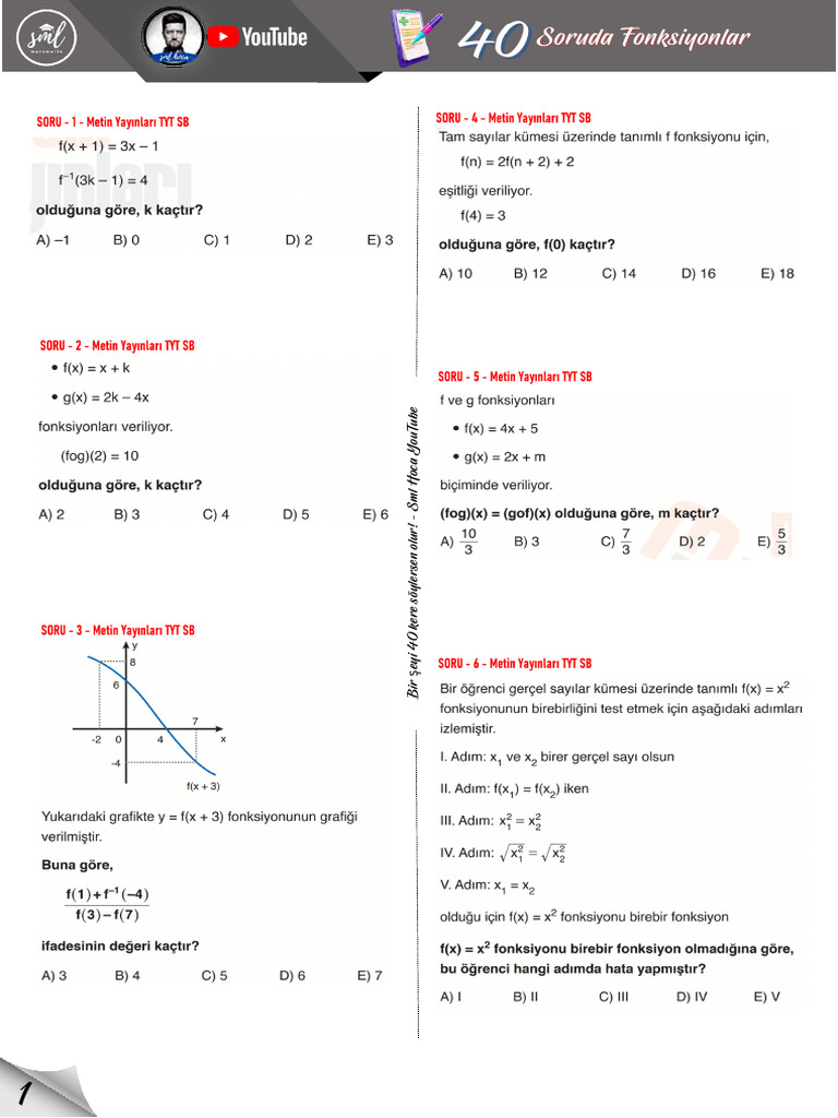 Fonksi̇yonlar Hazir | PDF