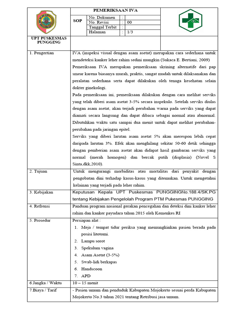 2022 Sop Ifa | PDF | Pengembangan Diri | Kesehatan Holistik