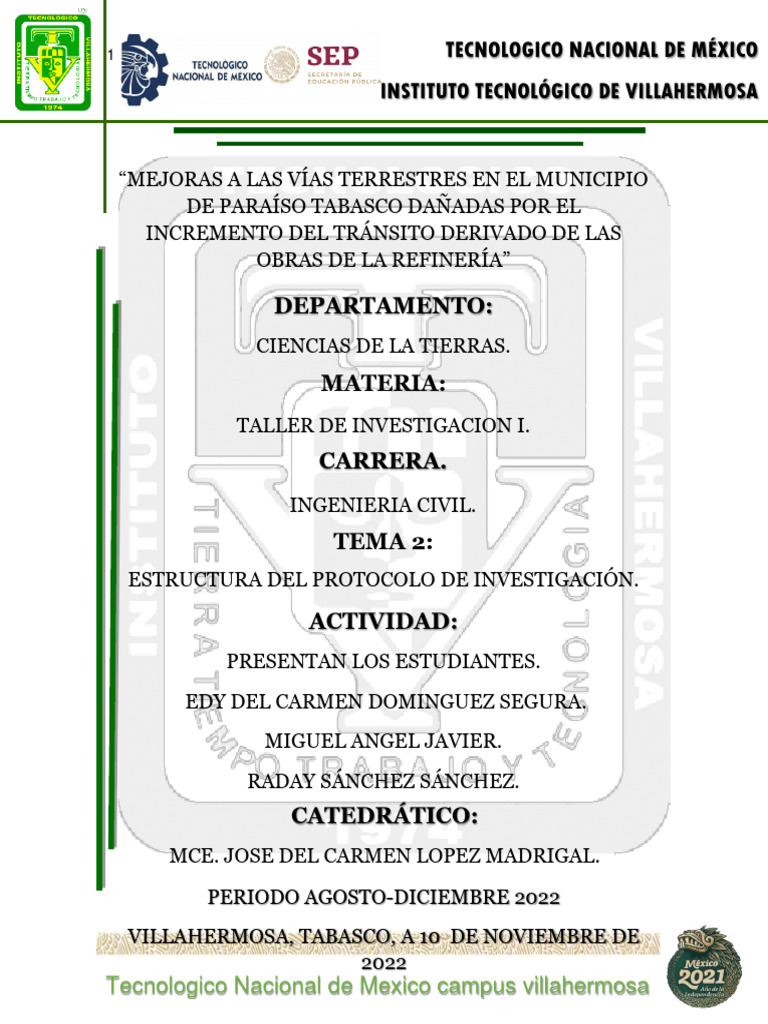 U.2.act.3.borrador Del Protocolo - Equipo3. | PDF