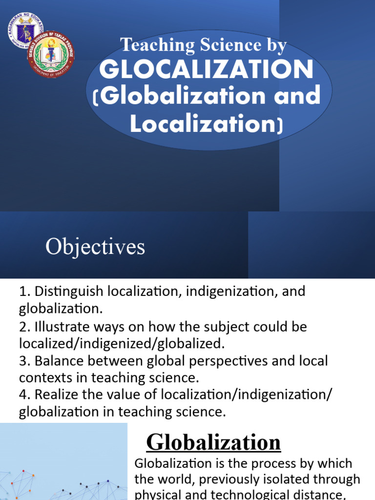Glocalization in Science Education | PDF | Learning | Science