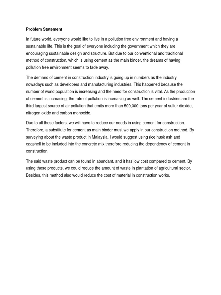 Problem Statement FYP | PDF