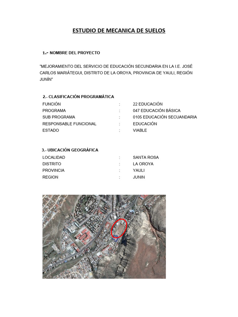 Estudio de Mecanica de Suelos | Descargar gratis PDF | Ciencias de la Tierra