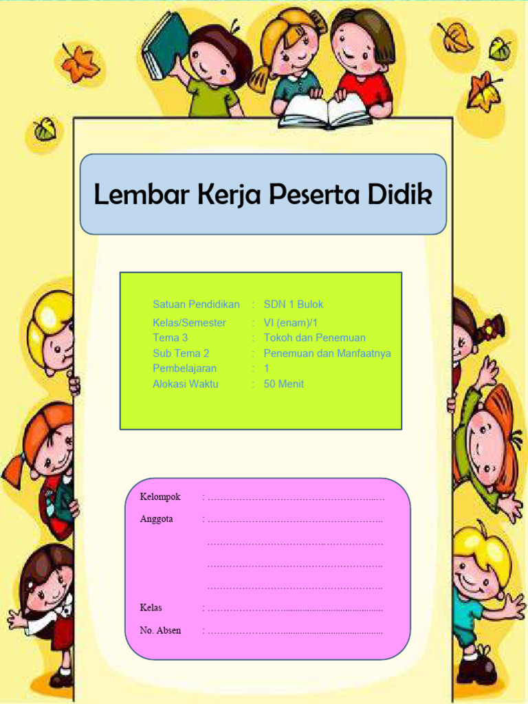 Lembar Kerja Penemuan Televisi SD kelas VI | PDF