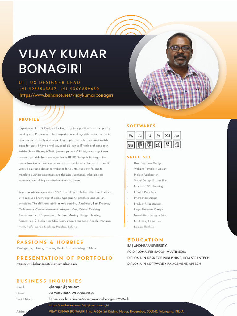 CV Vijay | PDF | Adobe Flash | World Wide Web