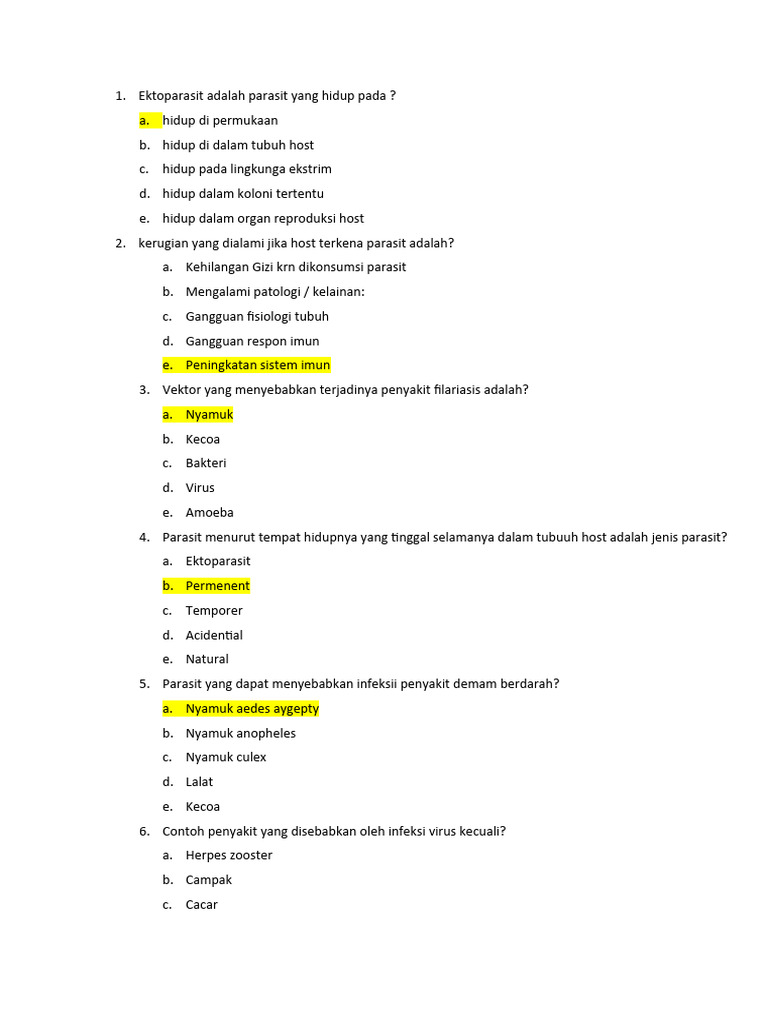 Soal Idk Uas | PDF | Kesehatan Holistik