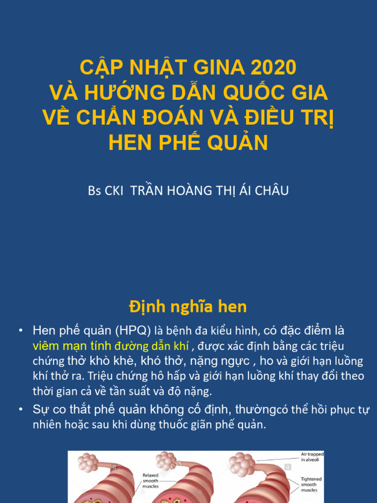 2020Cập nhật hen theo Gina 2020- Bài báo cáo HNKH-Bs CHâu | PDF