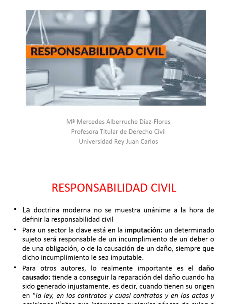 Responsabilidad Civil Contractual y Extracontractual | PDF | Ciencias sociales | Derecho
