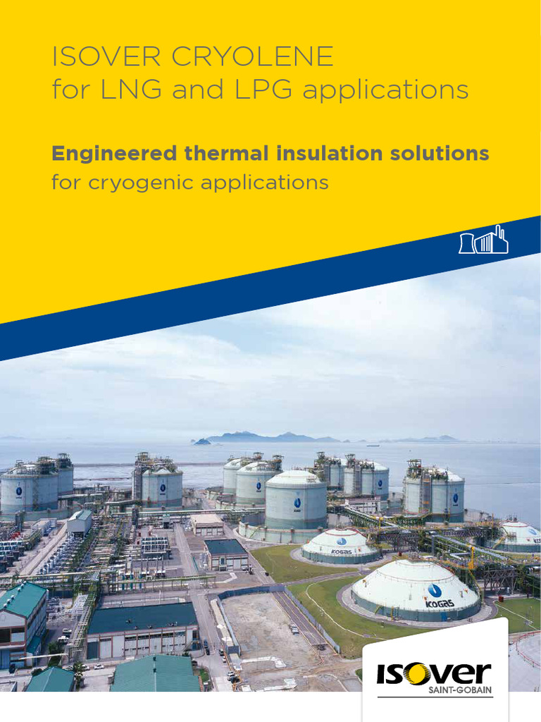 Cryolene Insulation for LNG & LPG Applications | PDF | Liquefied ...