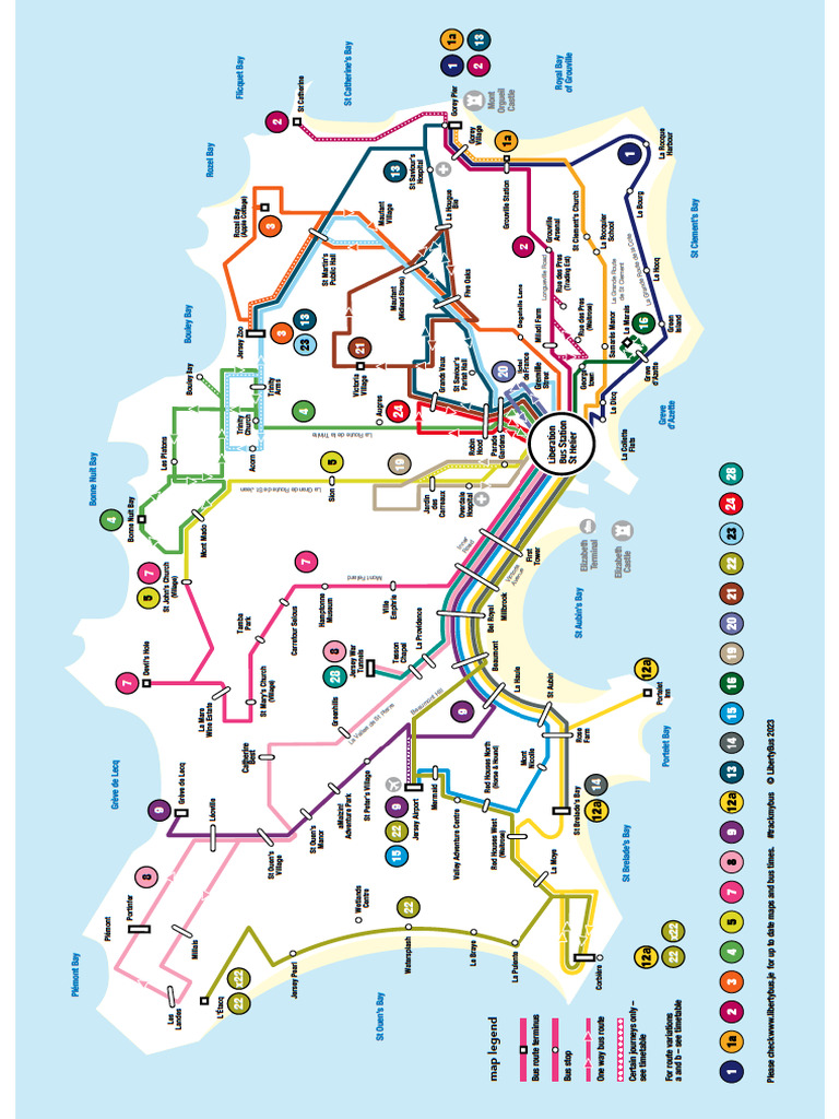 LibertyBus Route Map March 2023 | PDF