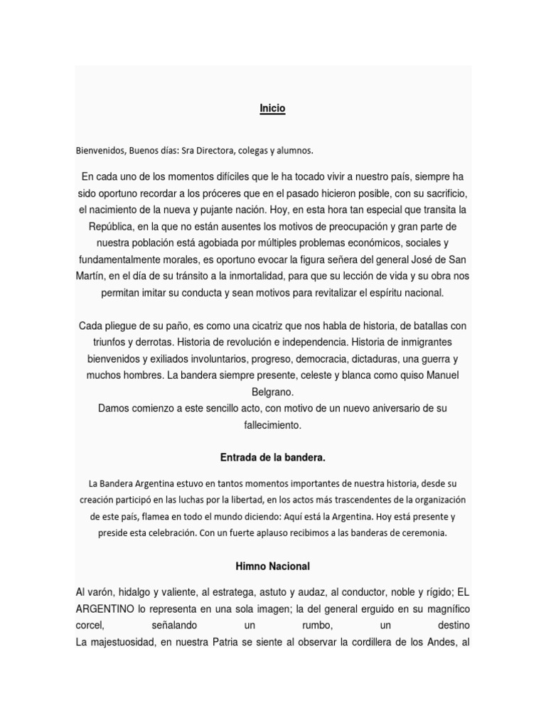 Glosas 17 de Agosto | PDF