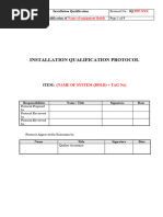 IQ/OQ/PQ Qualification Protocol Template | PDF | Verification And ...