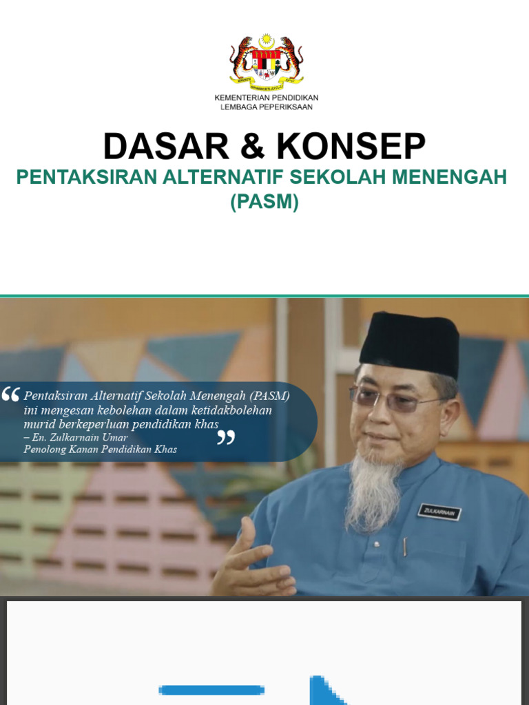 DASAR & KONSEP PASM (Penataran 2022) | PDF