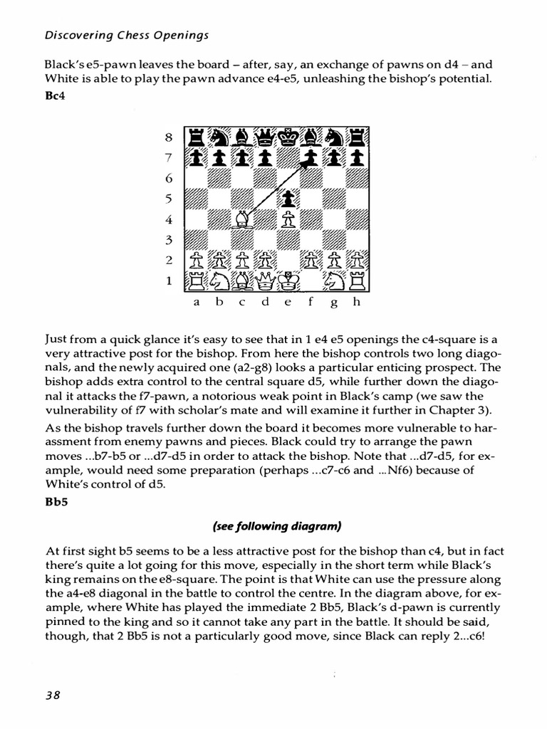 Discovering Chess Openings Building Opening Skills From Basic Principles by John Emms Z-Liborg ...