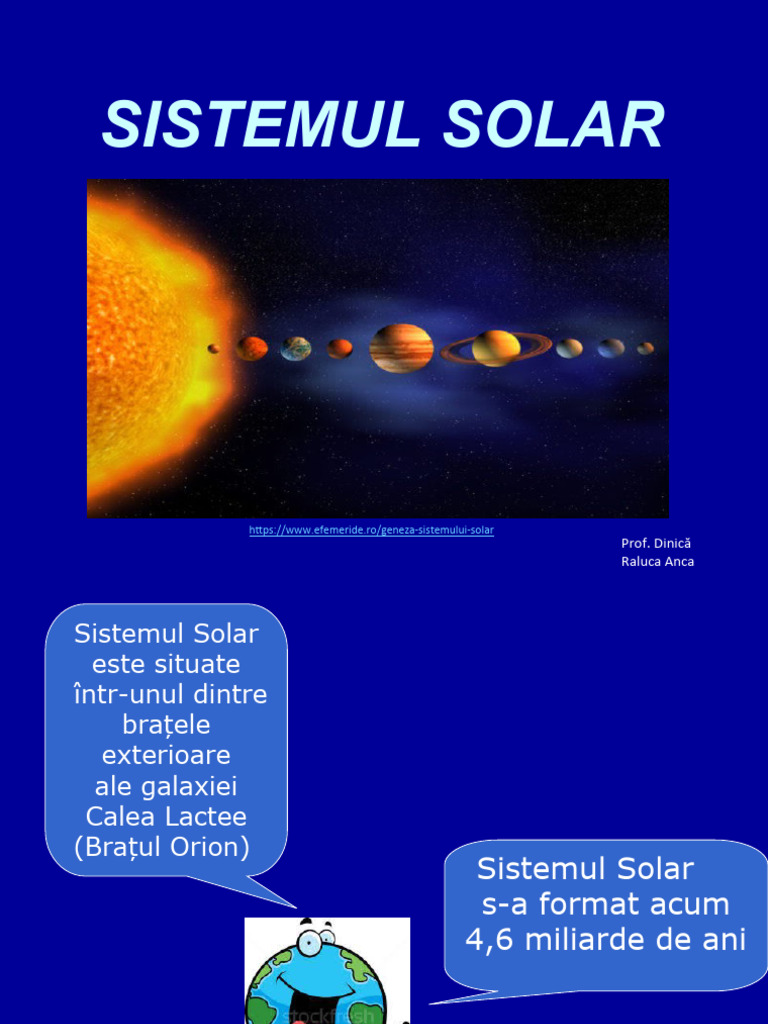 Soarele Si Sistemul Solar | PDF