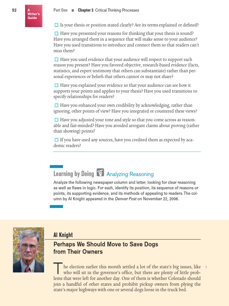 Analyzing Dog Safety in Pickup Trucks | PDF | Reason | Evidence