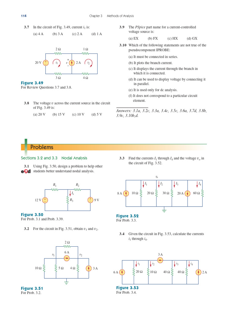 Mesh & Nodal | Download Free PDF | Computer Science | Electronic Circuits
