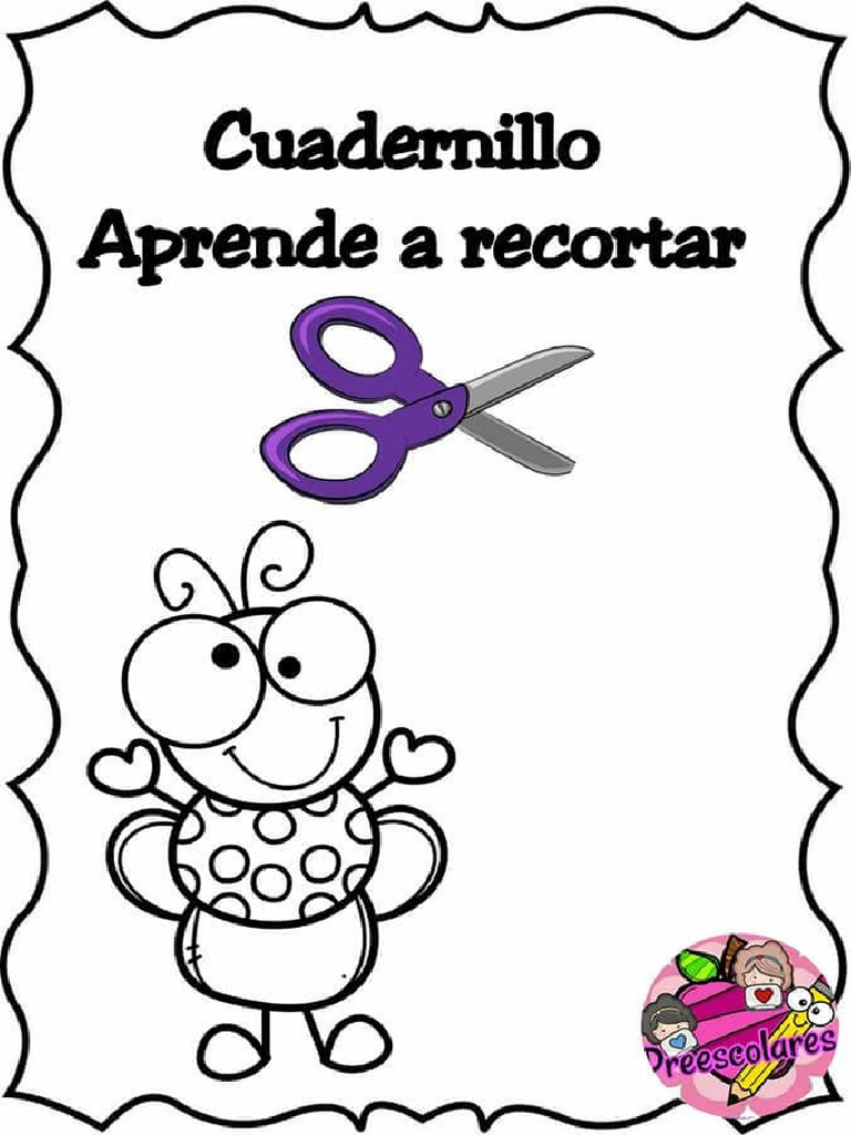 Cuadernillo Aprende A Recortar Recopilado Por Mundo de Rukkia | PDF