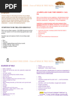 OAS Food Allergy and Cross-Reactivity Chart | PDF