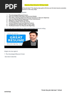 Mastering the XYZ Resume Format | PDF | Résumé | Recruitment