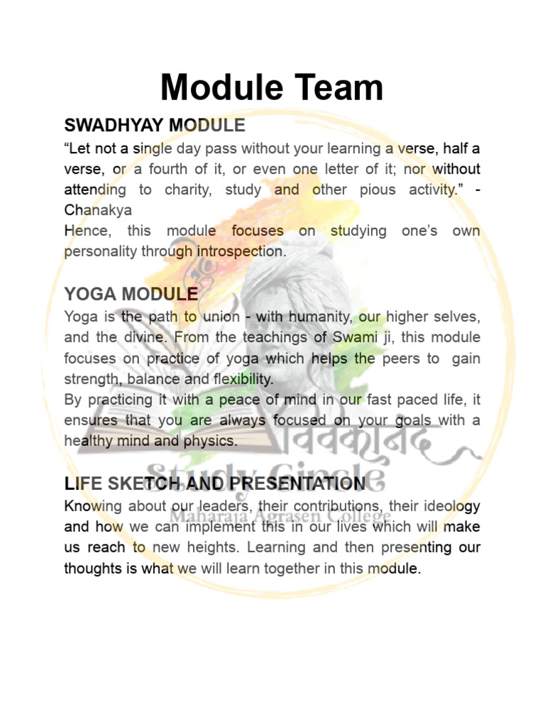 Module Team | PDF
