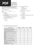 Survey Questionnaire Sleep Deprivation | PDF | Sleep | Science ...