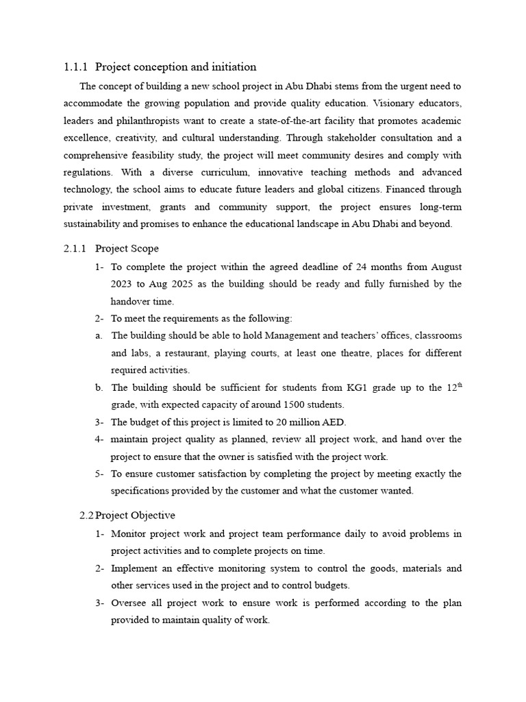MEM501 - Project 123 | PDF | Feasibility Study | Business Economics