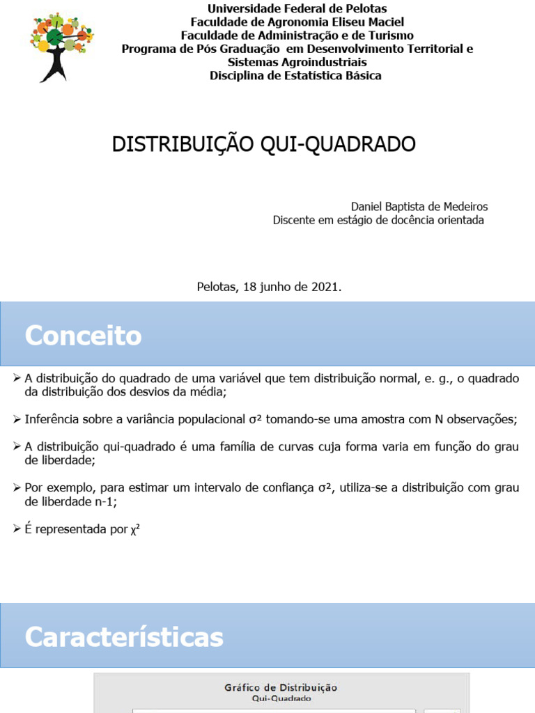 Distribuição Qui-Quadrado e Testes Estatísticos | PDF | Distribuição ...
